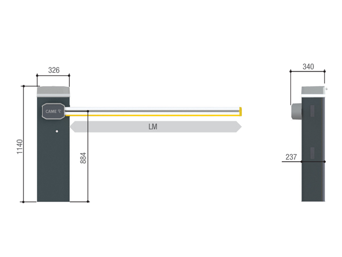 GARD GT 4 KIT Шлагбаумы купить, цены